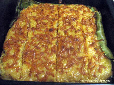 Cassava Cake Cassava Bibingka