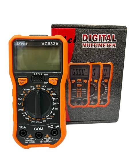 Multimètre VC833A VICI - ZoneElec::PRO à PRO