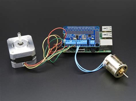 adafruit dc and stepper motor hat for raspberry pi mini kit stepper