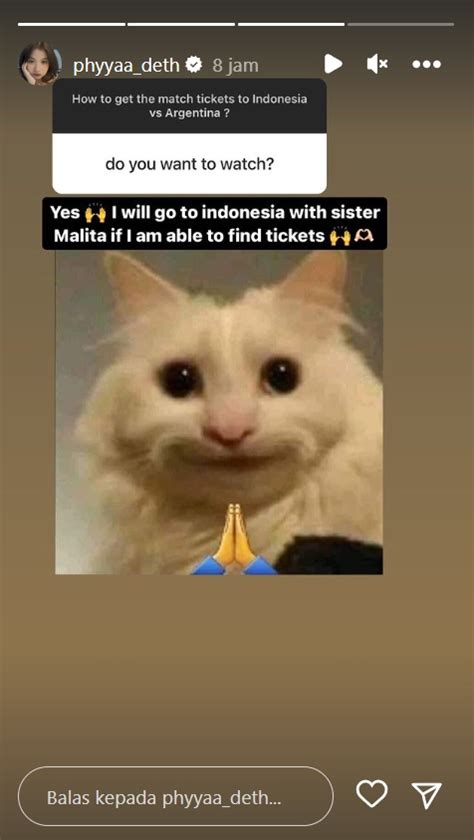 Perempuan Cantik Kamboja Yang Disapa Marselino Ferdinan Siap Saksikan