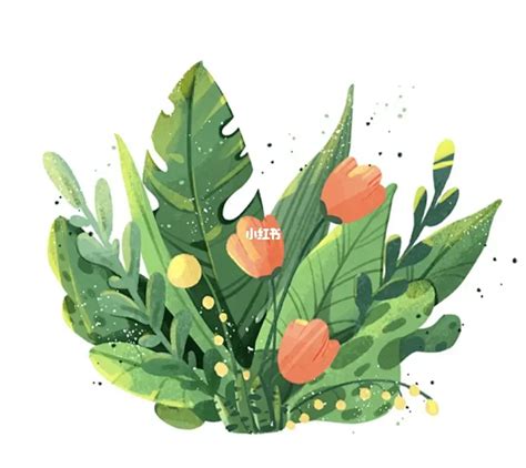 儿插植物场景合集‖小小灌木丛 花瓣网