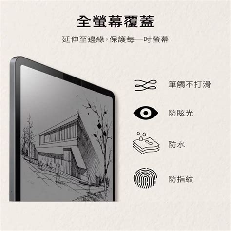 美國switcheasy Paperlike 2代 類紙膜 肯特紙 Apple Ipad 129吋 保護貼 Yahoo奇摩拍賣