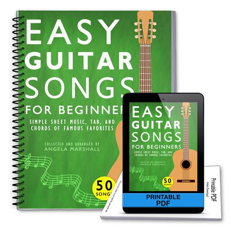 Easy Guitar Songs For Beginners Avanell Publishing