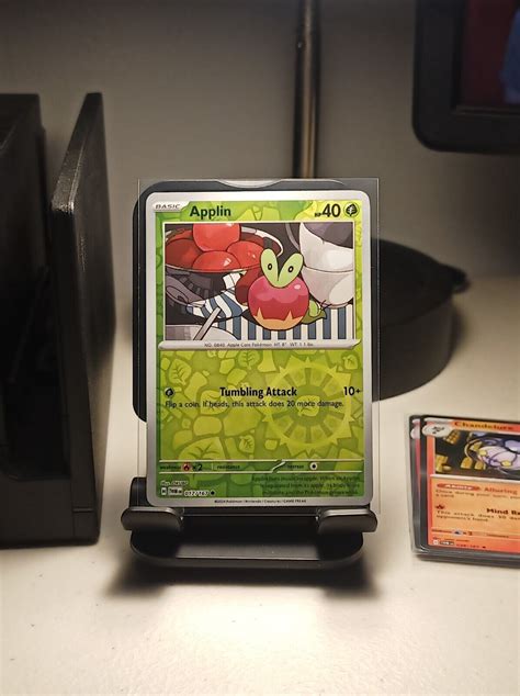 Pokémon Tcg Applin 017167 Reverse Holo Twilight Masquerade Nm
