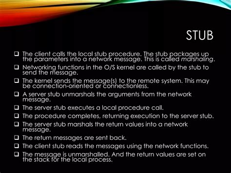 remote procedure call on client server computing pptx computer