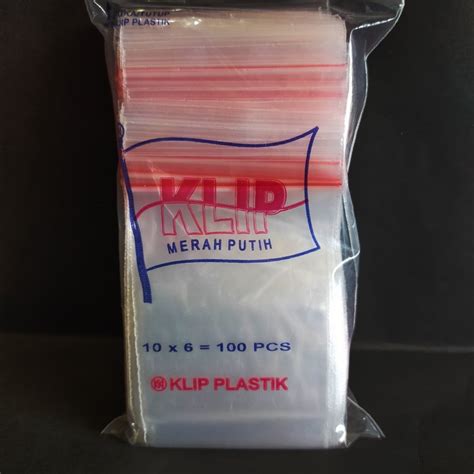 Jual Plastik KLIP X Plastic Clip Seal Zipper Isi Lbr Shopee Indonesia