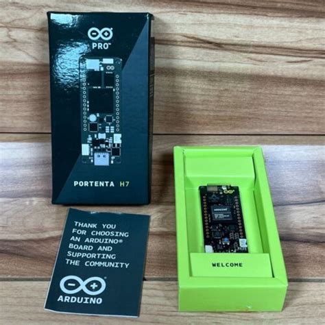 Arduino Portenta H7 Dual Core Arm Cortex M7 M4 480mhz 240mhz Gpu