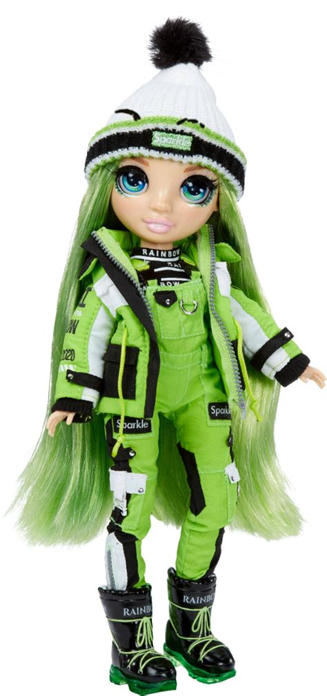 Best Buy Rainbow High Winter Break Doll Jade Hunter Green 574781