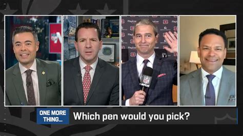 Nfl Insider Ian Rapoport Weighs In On Viral Pen Question