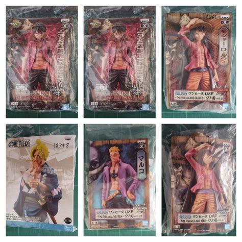 Banpresto One Piece Figures Luffy Zoro Sabo Buggy Law Brooks Crocodile