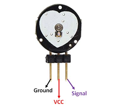 Pulse Sensor Pinout Sensor Electronics Projects Light Sensor