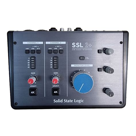 solid state logic ssl 2 usb audio interface pre owned recording