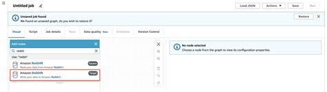 exploring new etl and elt capabilities for amazon redshift from the aws