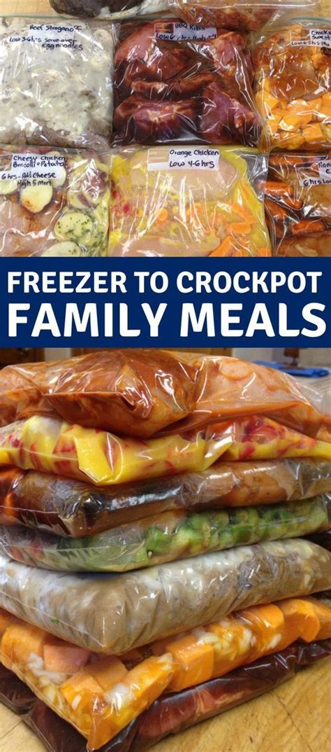 37 Easy Crock Pot Freezer Meals Trending Recipes