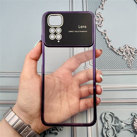 قاب گوشی Redmi Note 11 4g Redmi Note 11s شیائومی Camera Lens شفاف