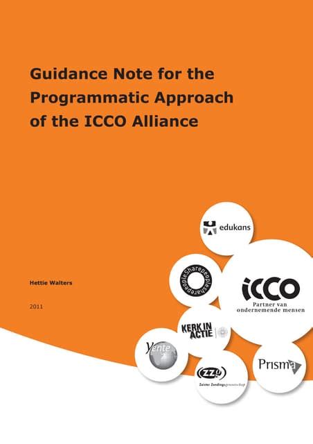 Guidance Note For The Programmatic Approach Version 31 12 2011 Pdf