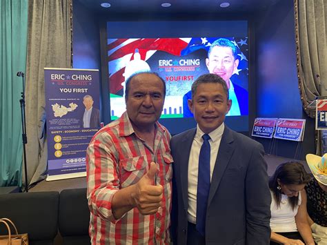 It Was A Great Campaign Premiere Eric Ching For Congress