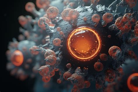 Premium AI Image Microbiology