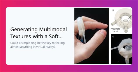 Generating Multimodal Textures With A Soft Hydro Pneumatic Haptic Ring