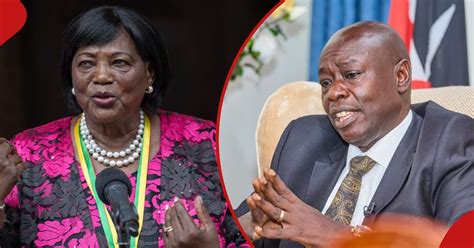 Rigathi Gachagua Apologises To Mama Ngina For Insulting Her During
