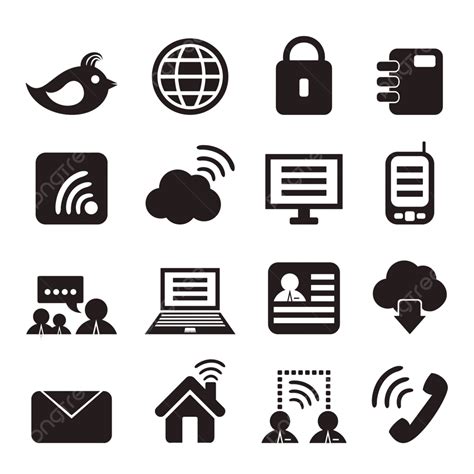 Icon Communication Screen Illustration Icon Vector Screen