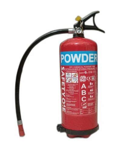 Class A Abc 6kg Dry Chemical Powder Fire Extinguisher At ₹ 3000piece
