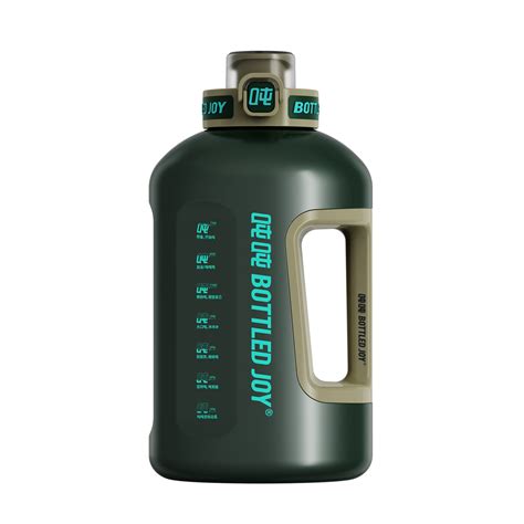 Bottle Joy Ice And Fire Glug Jug Large Capacity Water Bottle 2 L 67oz