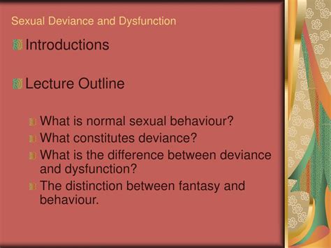 PPT Advanced Psychopathology PSY 306 Sexual Deviance And Sexual Dysfunction PowerPoint