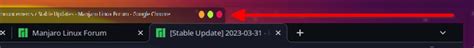 Bug Title Bar Shrinks When Tiling Rkde