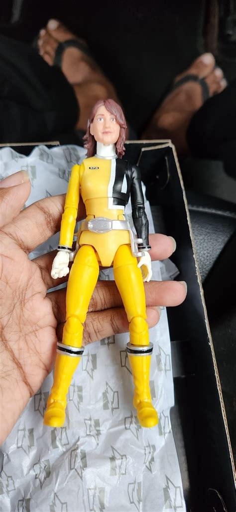 Power Rangers Lightning Collection Spd Yellow Ranger Out In Singapore