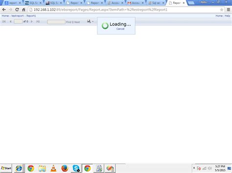 Ssrs 2008 Sql Server Reporting Service Not Showing Report Data Stack Overflow