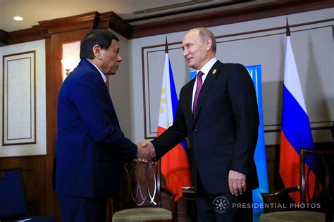 Duterte Tells Putin ‘we Will Remember You For All Time Global News