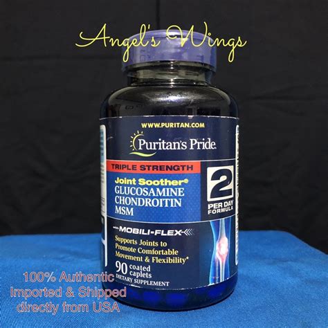 Jual Puritans Pride Triple Strength Joint Soother Glucosamine
