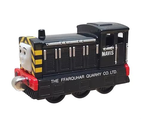 Thomas The Train Mavis Diecast Metal Tank Engine Take Play Black Yellow