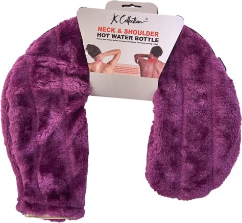 K Collection Neck And Shoulder Hot Water Bottle Round Hot Water