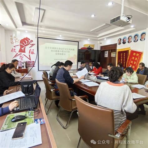 组织召开群众身边不正之风和腐败问题整治行动安排部署会工作责任领域