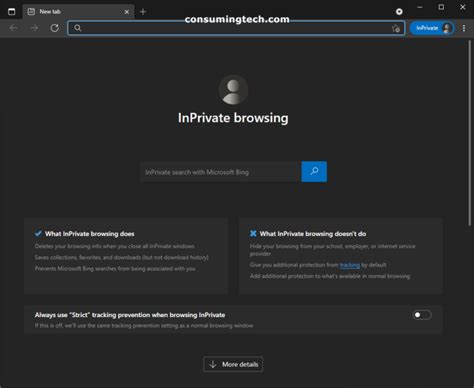 How To Enable Disable InPrivate Browsing In Microsoft Edge
