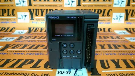 Keyence Plc Kv 1000 Cpu Module 裕益科技自動化設備可程式編碼器plc分散式控制系統dcs