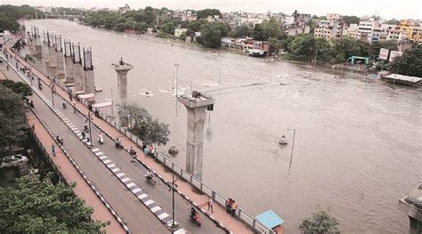 Pune Bhide Bridge Goes Under Water As Rain Batters Catchment Areas