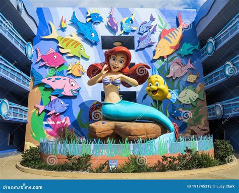 Ariel And Flounder Disney