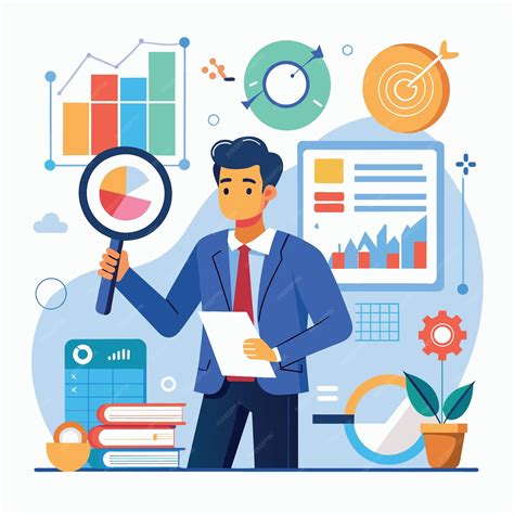 Premium Vector Analysis Report Research Result Chart And Diagram Dashboard Financial Graph