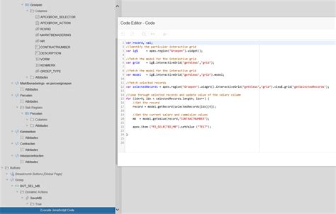 Apex Interactive Grid Save Selected Row In Page Item Oracle Forums
