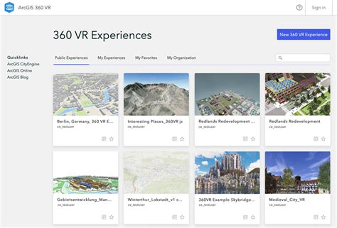 View 360 Vr Experiences In The Arcgis 360 Vr Web App—arcgis Cityengine