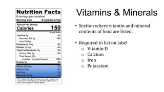 Navigatingthenutritionfactslabelpptx