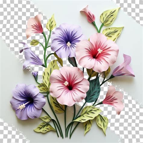 고립 된 아침 영광 을 가진 투명 한 배경 을 ⁇ 어 프리미엄 Ai 생성 Psd