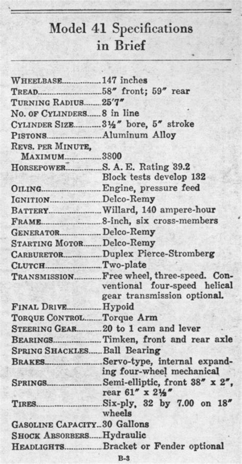 1931 Pierce Arrow Model Differences Pierce Arrow Society