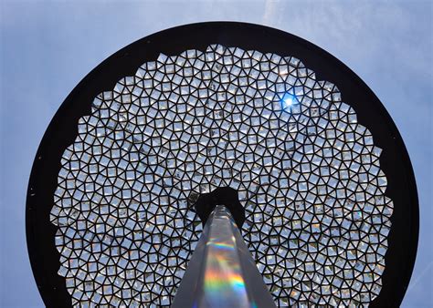 Ommatidium Sculpture Offers Kaleidoscopics View Of The Sky