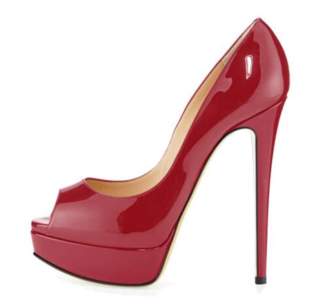 Women High Heels Pumps Peep Toe Platform Office Dress Party Shoes Plus
