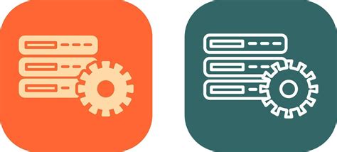 Database Setting Icon Design 43077093 Vector Art At Vecteezy