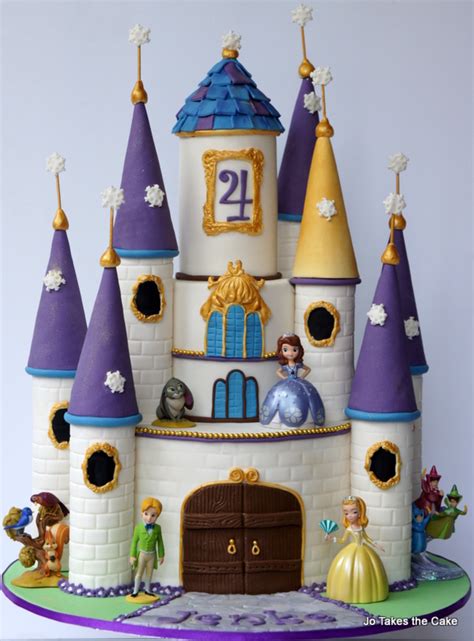 Sofia The First Castle CakeCentral Com